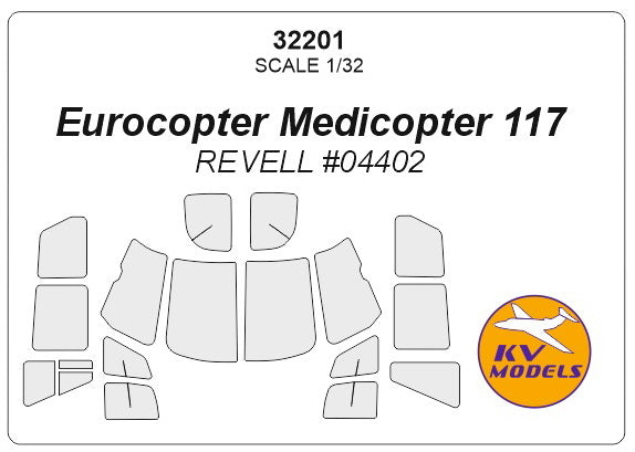 KVモデル 32201 1/32 ユーロコプター メディコプター 117 (レベル #04402) – ホビーショップ パンツァーレーア