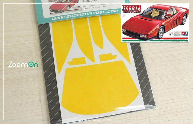 ZoomOn ZD261 1/24 ウィンドウペインティングマスク - テスタロッサ – ホビーショップ レギュラス