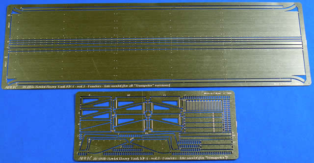 アベール 35193 1/35 ロシア KV1重戦車Vol.3後期型フェンダーセット（トランペッター用) – ホビーショップ パンツァーレーア