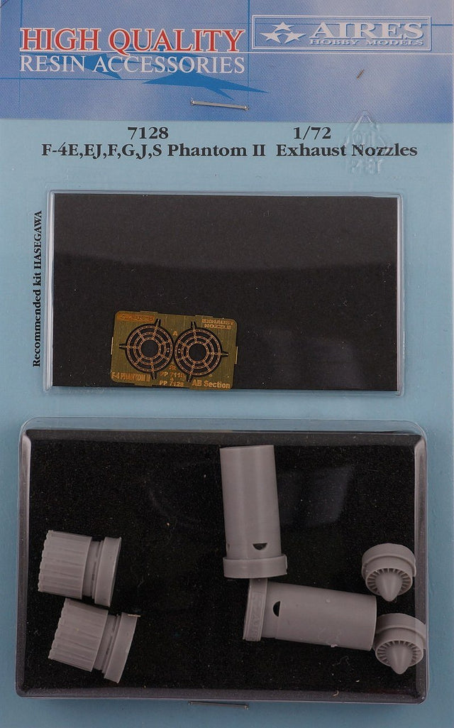 アイリス 7128 1/72 F-4E/F/J/G/EJ/S ファントムII 排気ノズル(HASEGAWA用) – ホビーショップ レギュラス