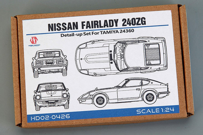ホビーデザイン HD02-0426 1/24 日産 フェアレディ 240ZG (タミヤ24360用) （エッチングパーツ+メタルパーツ+レジ ...